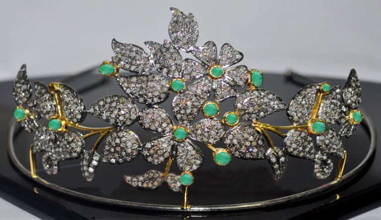 Silver Crown | Shop Royal Diamond Silver Crown Jewel | costozon